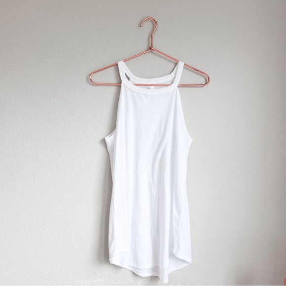 District | Tops | District Rocker White Tank | Poshmark